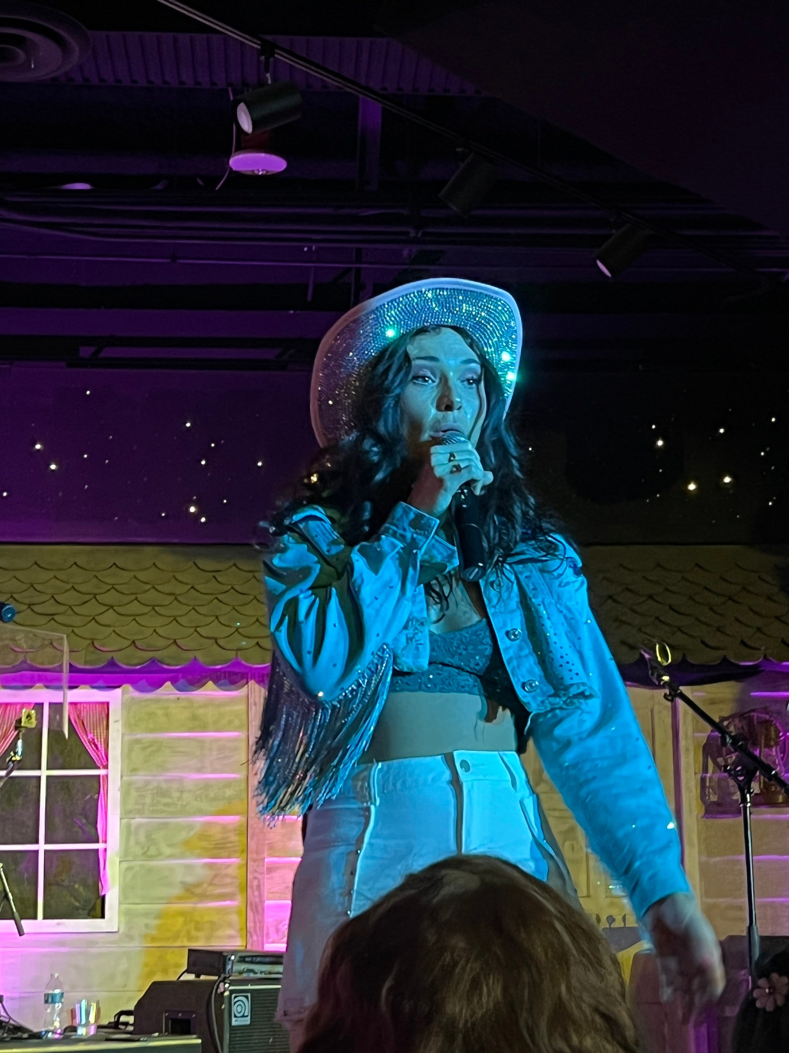 Mermaid Cowgirl Rhinestoned Cowboy Hat - Etsy