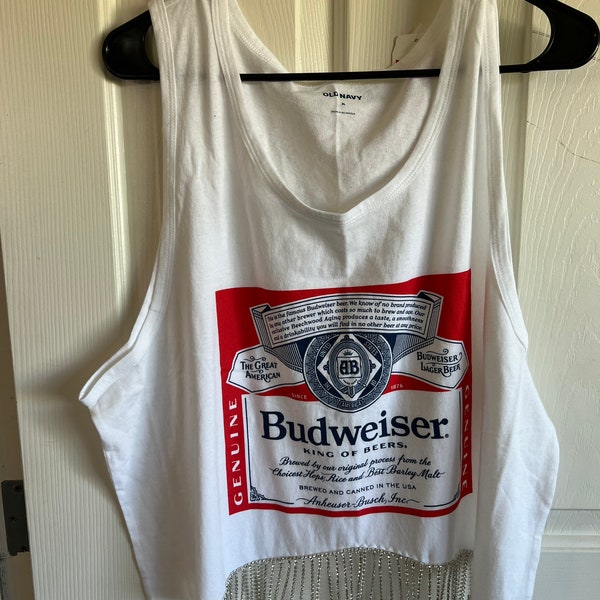 Rhinestone Crop Top - Etsy