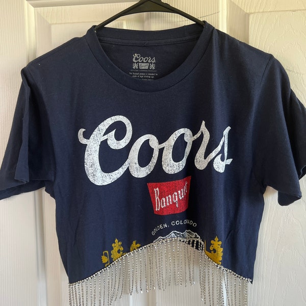 Rhinestone Crop Top - Etsy