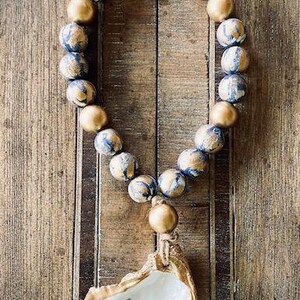 Oyster Shell, Blessing Beads, Coastal Decor, Prayer Beads, Top Seller ...