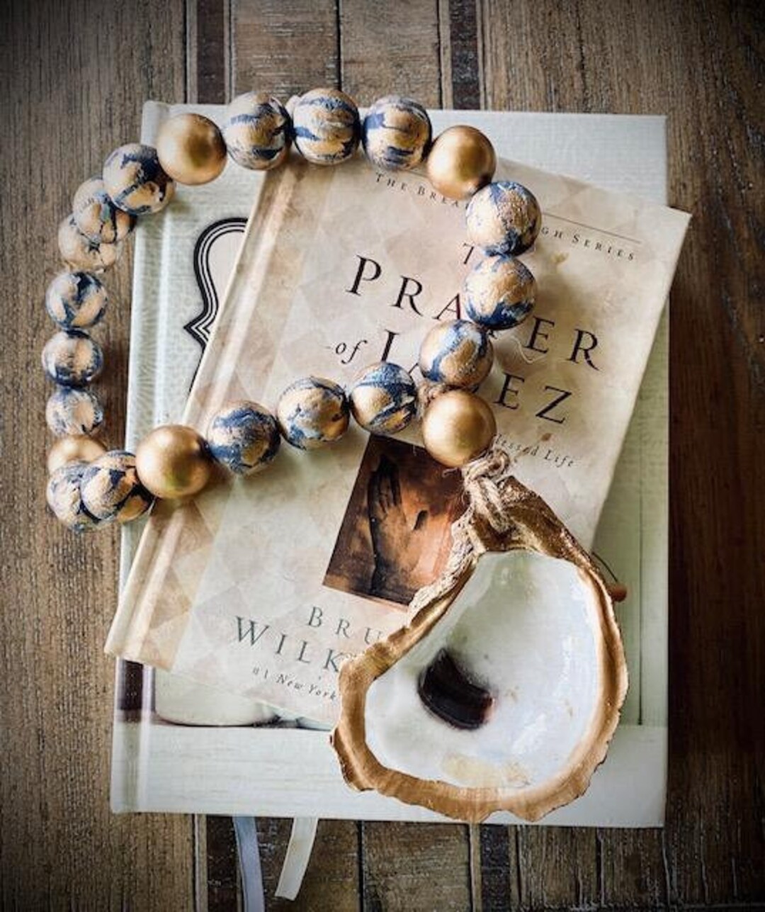 Oyster Shell, Blessing Beads, Coastal Decor, Prayer Beads, Top Seller ...