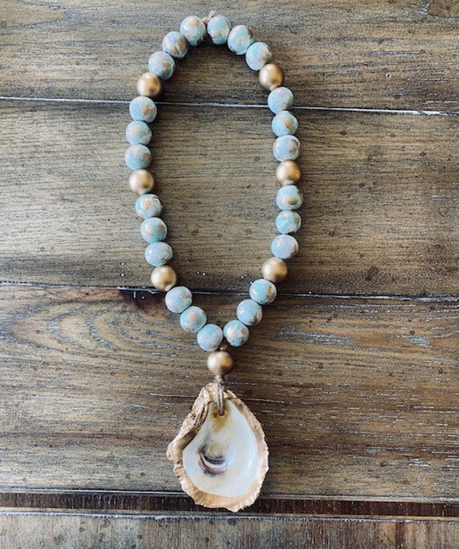 Oyster Shell, Blessing Beads, Coastal Decor, Prayer Beads, Top Seller ...