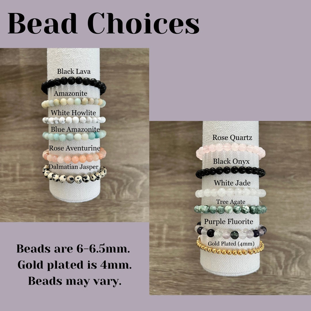 Custom Word of the Year Bracelet | Etsy