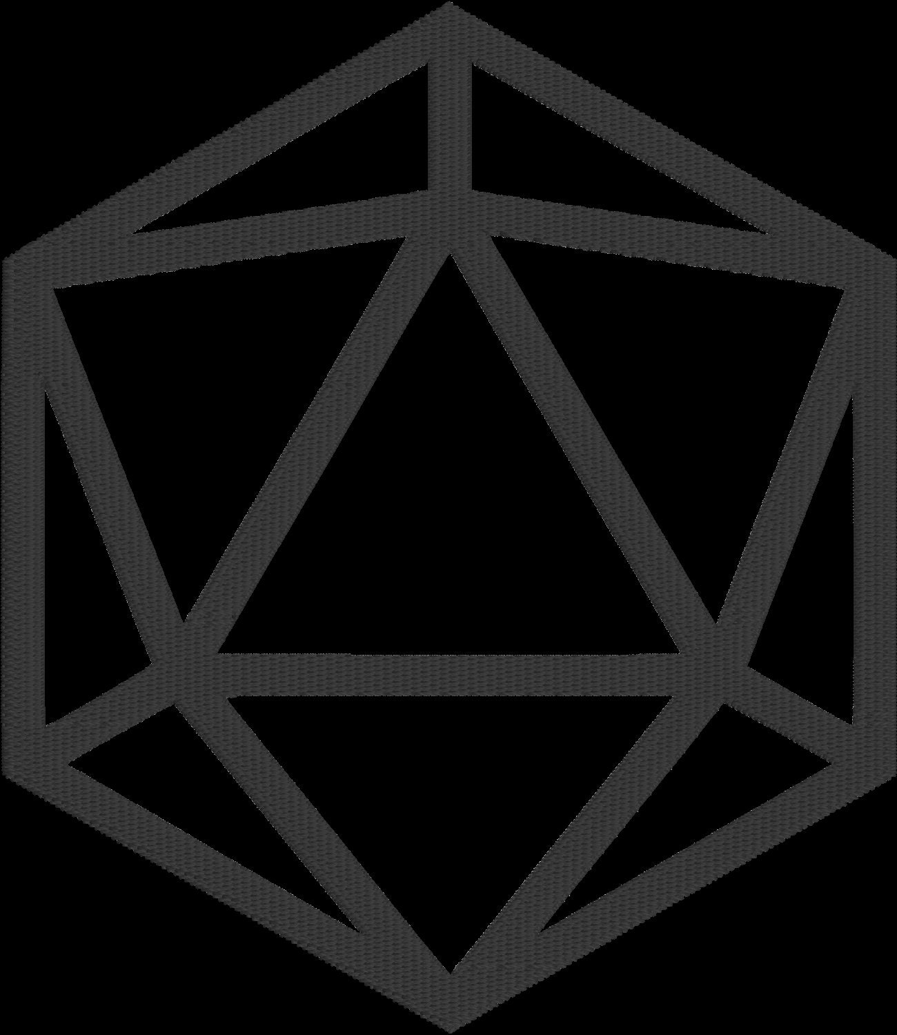 Polyhedral Symbol Pack of 3 D20s DnD Dungeons and Dragons RPG | Etsy