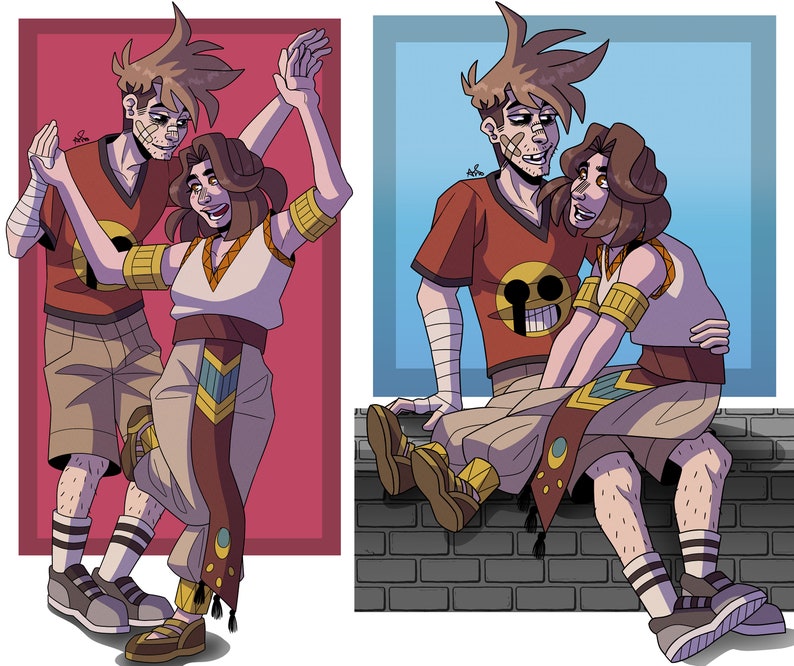 Art Commission-cartoon Style - Etsy