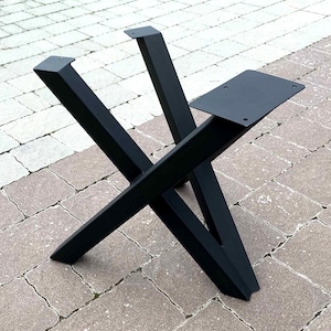 Unique Metal Coffee Table Base, Metal Table Legs, Full Frame Metal ...