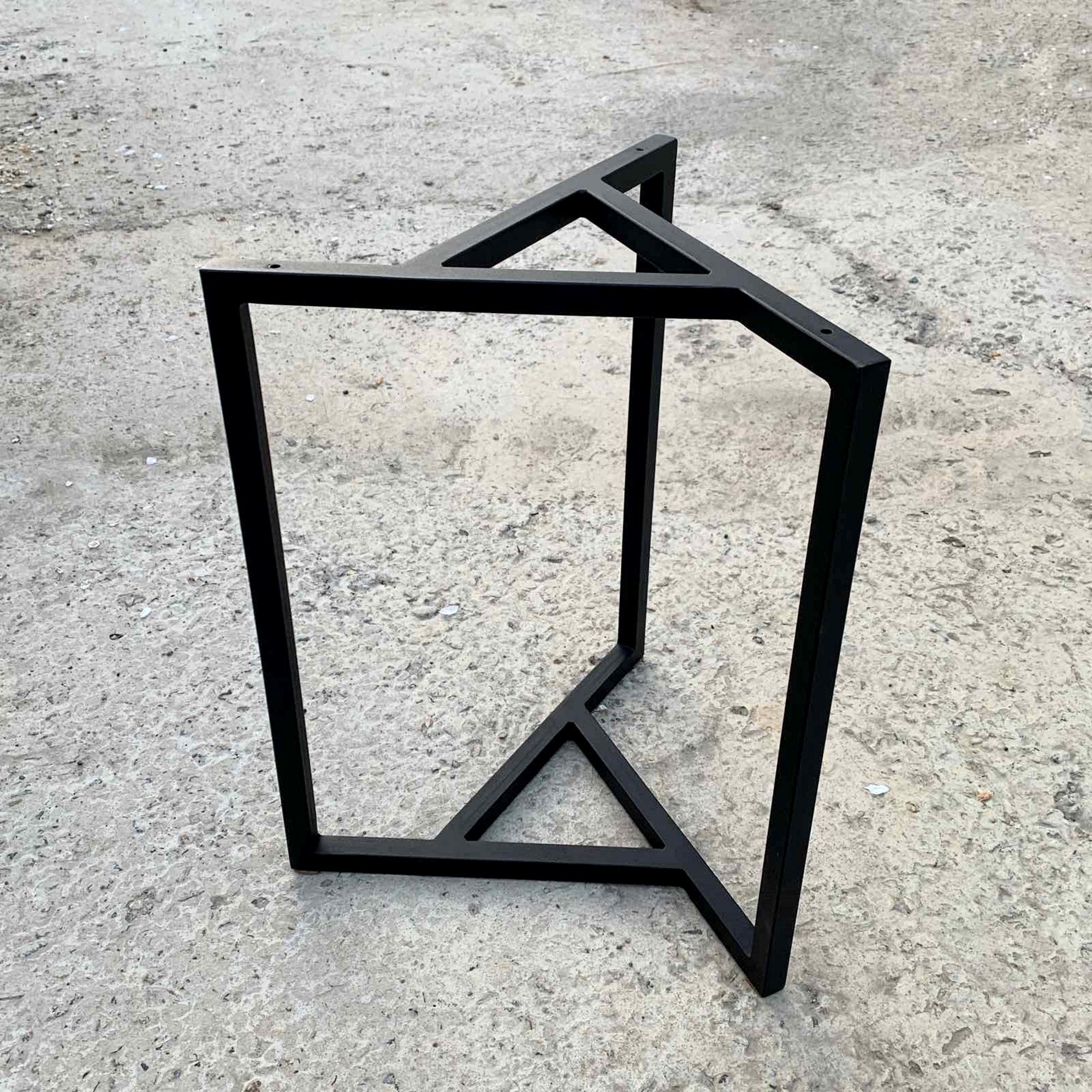 Metal Coffee Table Base Metal Table Legs Full Frame Metal - Etsy