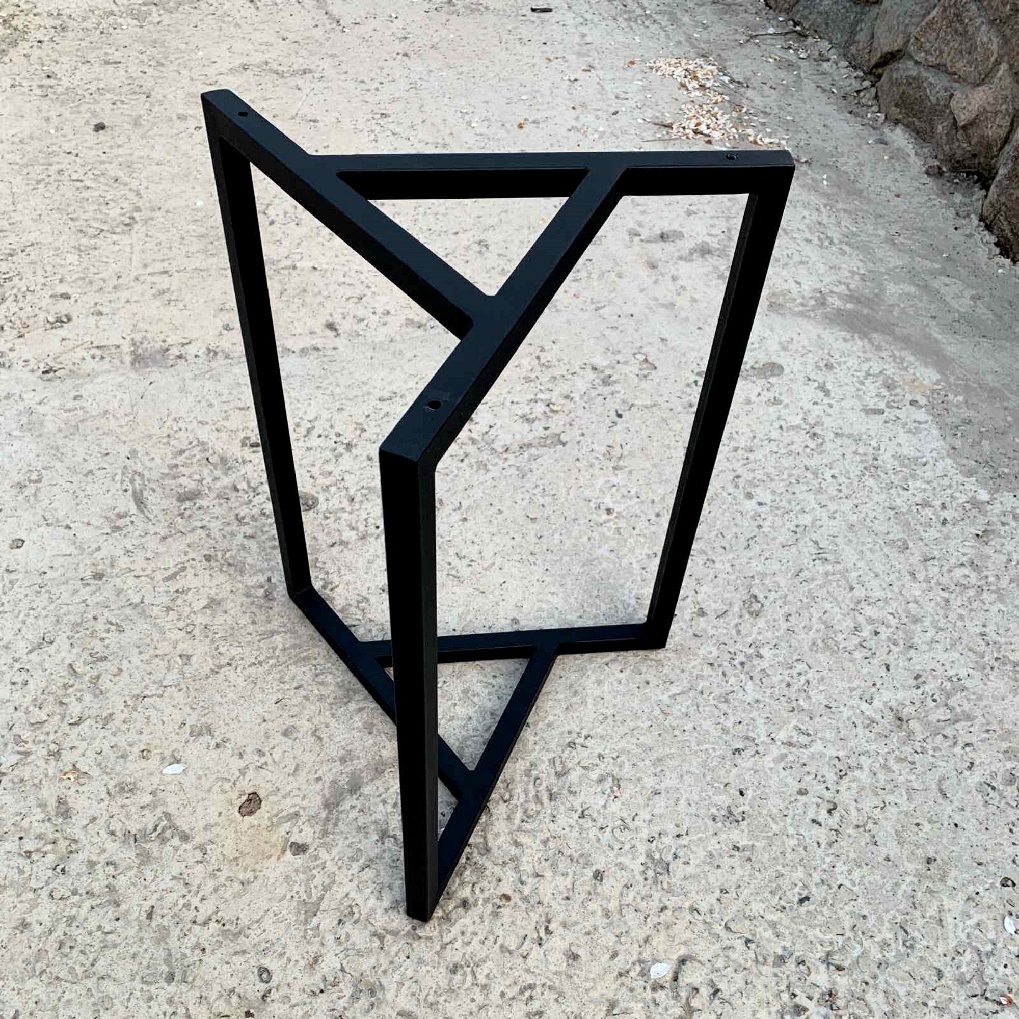 Metal Coffee Table Base Metal Table Legs Full Frame Metal - Etsy