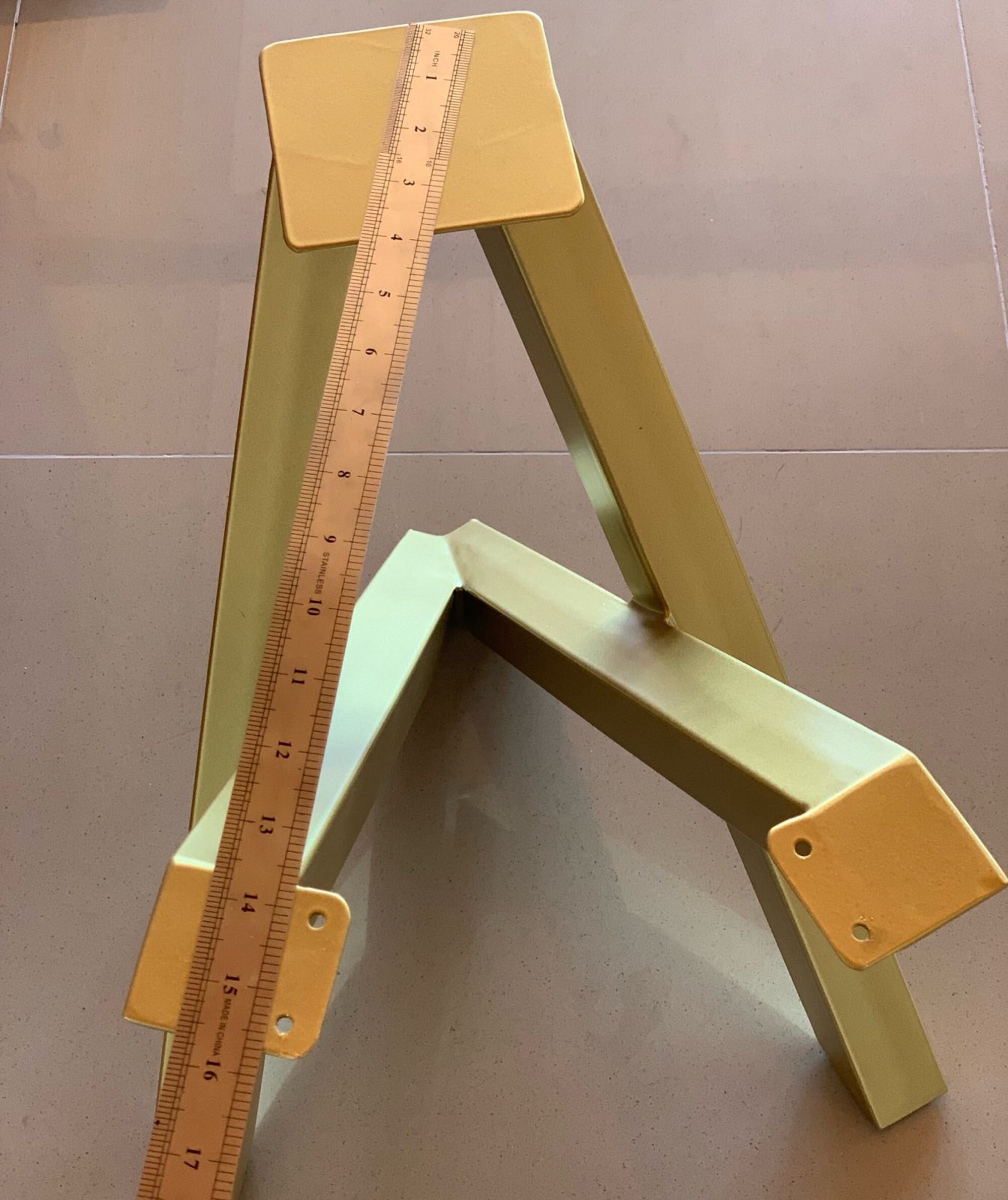 Unique Metal Coffee Table Base, Metal Table Legs, Full Frame Metal ...