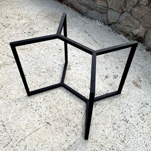 Metal Table Base, Steel Table Frame, Coffee Table Base, Metal Table ...