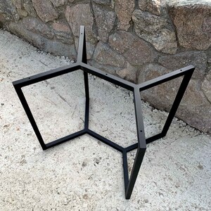Metal Table Base, Steel Table Frame, Coffee Table Base, Metal Table ...