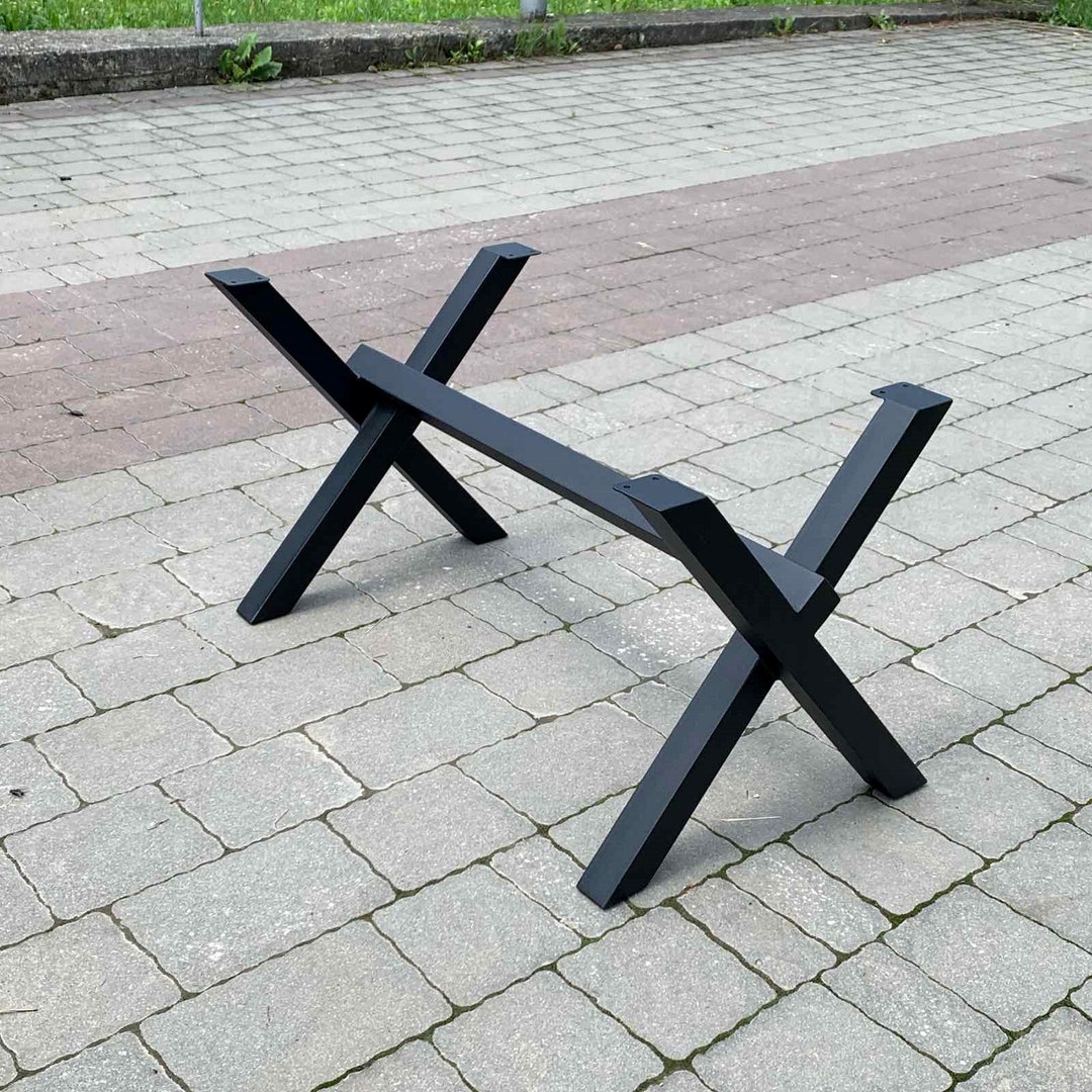 Metal Coffee Table Base, Metal Table Legs, Full Frame Metal Table Base ...