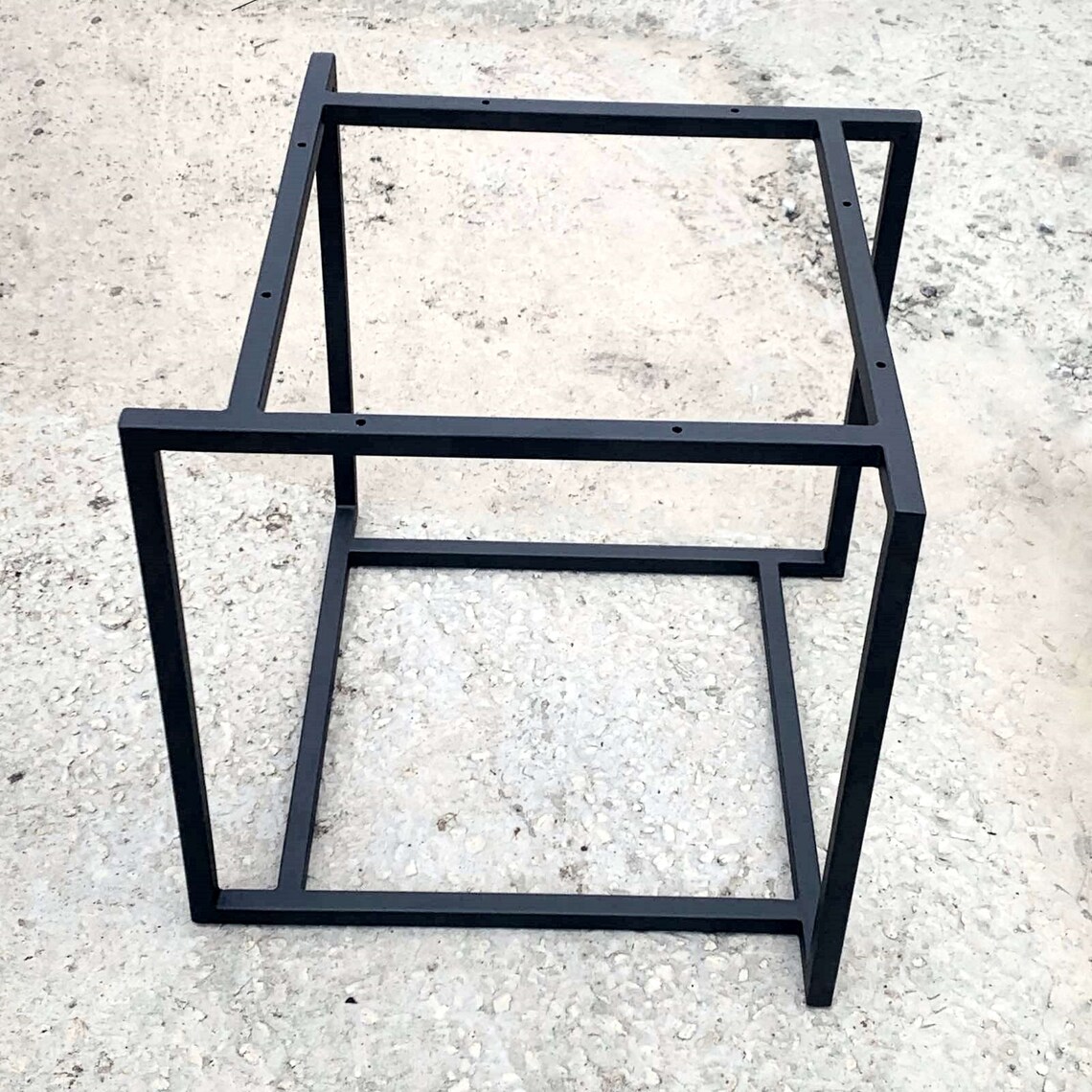 Metal Coffee Table Base Metal Table Legs Full Frame Metal - Etsy