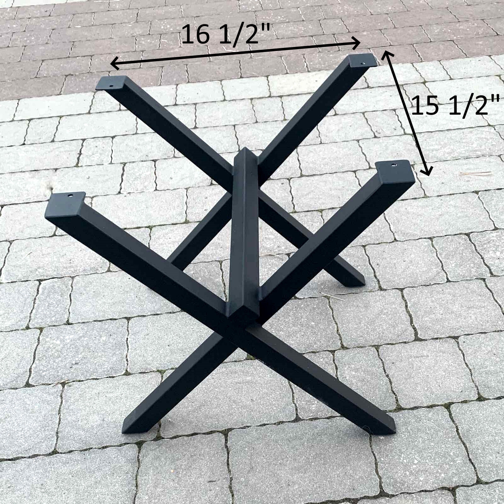 Metal Coffee Table Base Metal Table Legs Full Frame Metal - Etsy