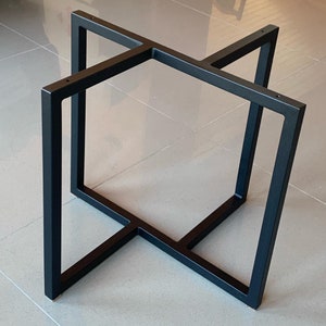 Metal Table Base, Steel Table Frame, Coffee Table Base, Metal Table ...