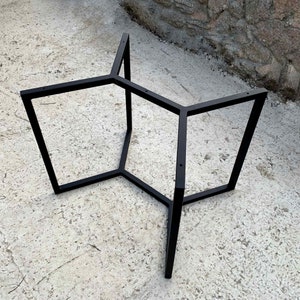 Metal Table Base, Steel Table Frame, Coffee Table Base, Metal Table ...