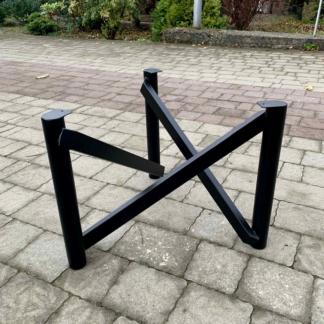 Unique Metal Coffee Table Base, Metal Table Legs, Full Frame Metal ...
