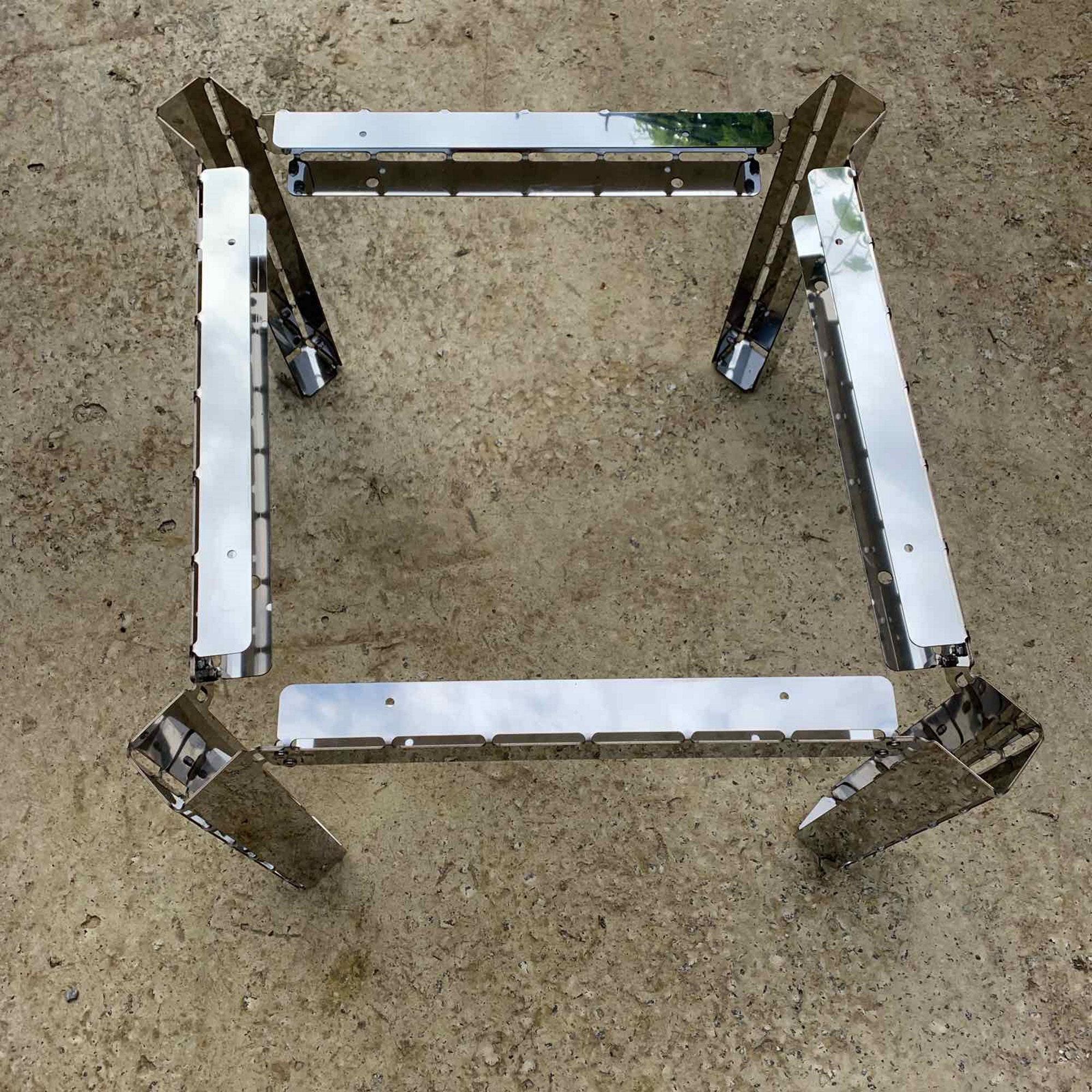 Metal Coffee Table Base Metal Table Legs Full Frame Metal | Etsy