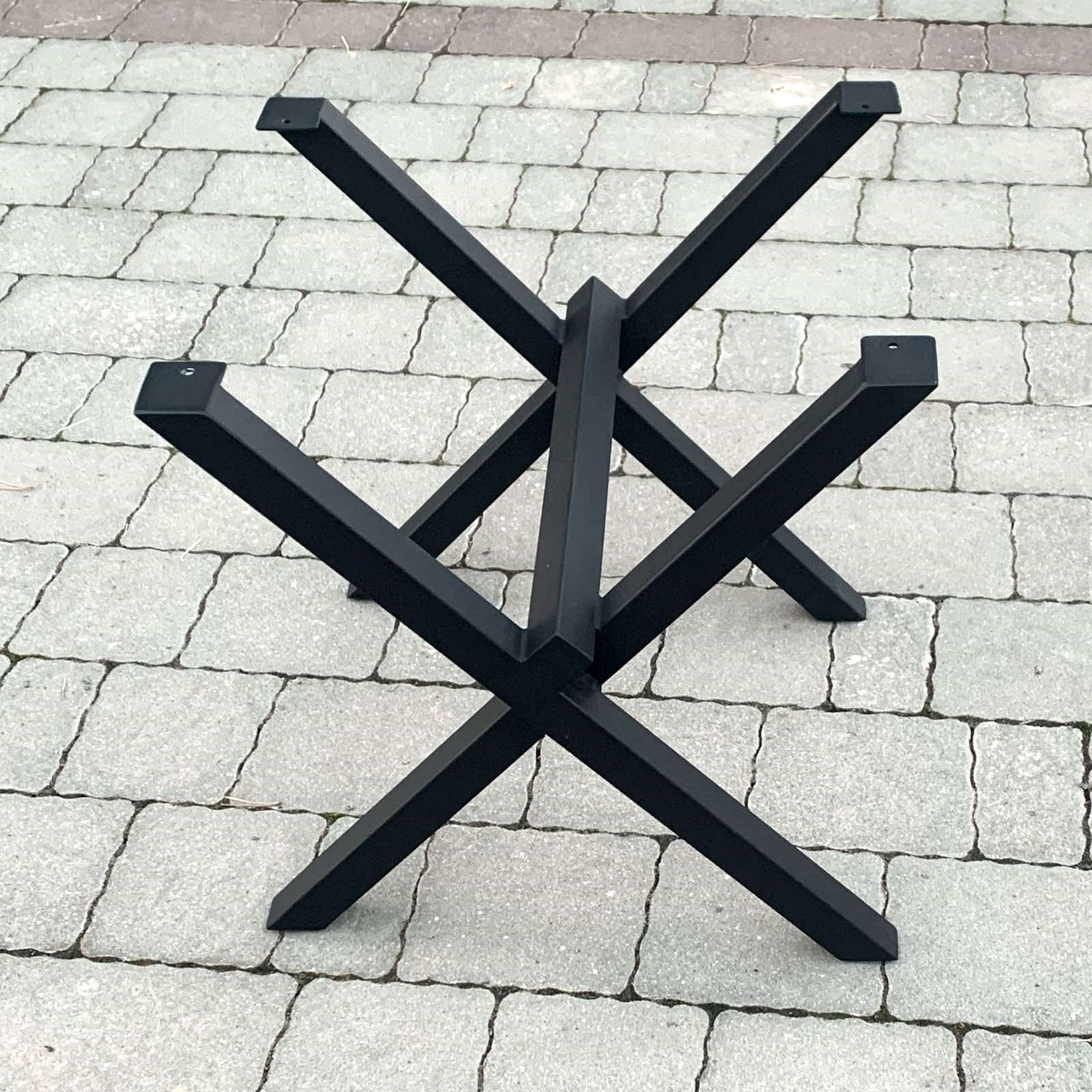 Metal Coffee Table Base Metal Table Legs Full Frame Metal - Etsy