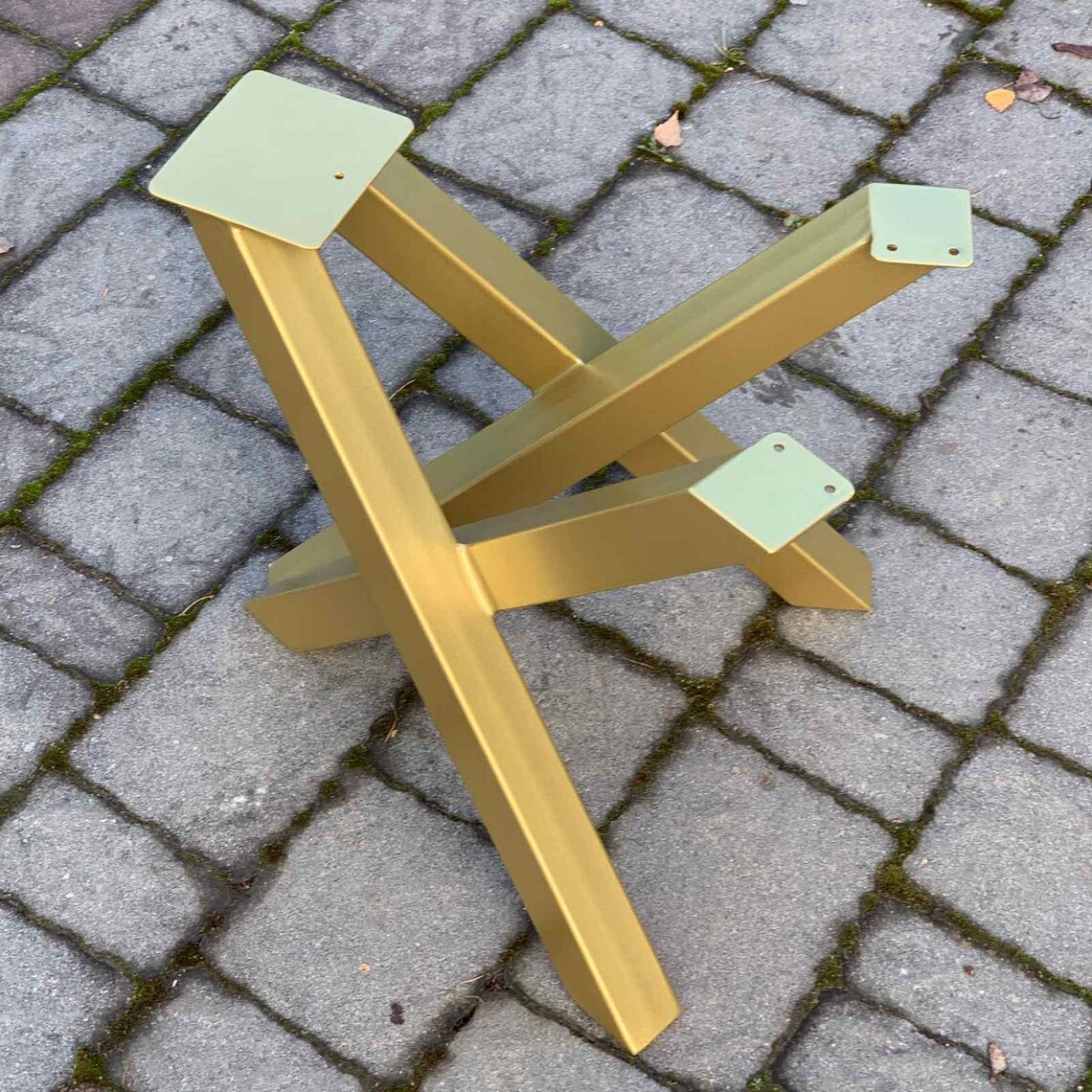 Unique Metal Coffee Table Base, Metal Table Legs, Full Frame Metal ...