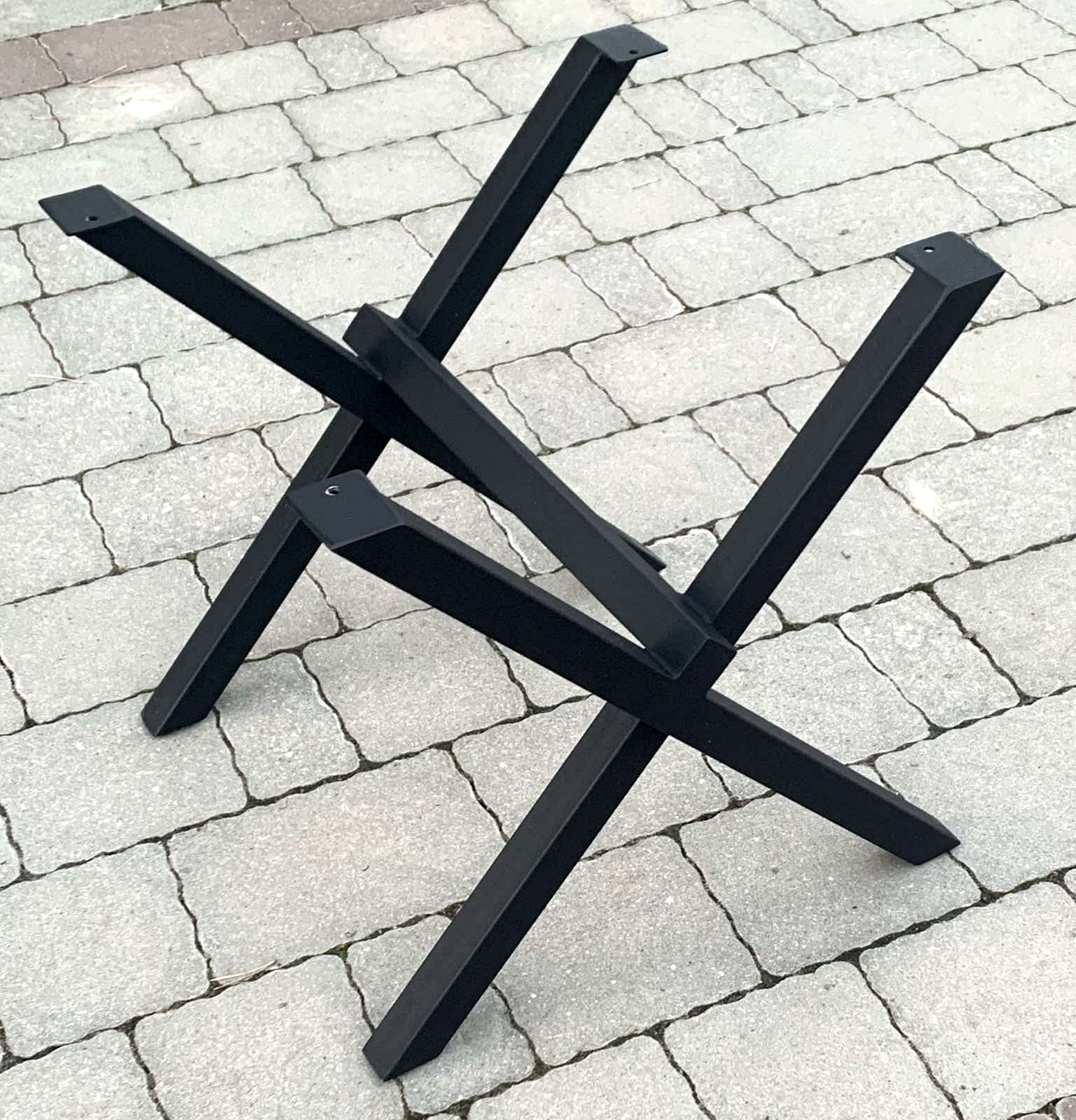 Metal Coffee Table Base Metal Table Legs Full Frame Metal - Etsy