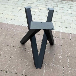 Unique Metal Coffee Table Base, Metal Table Legs, Full Frame Metal Table Base, Steel Table Frame ...
