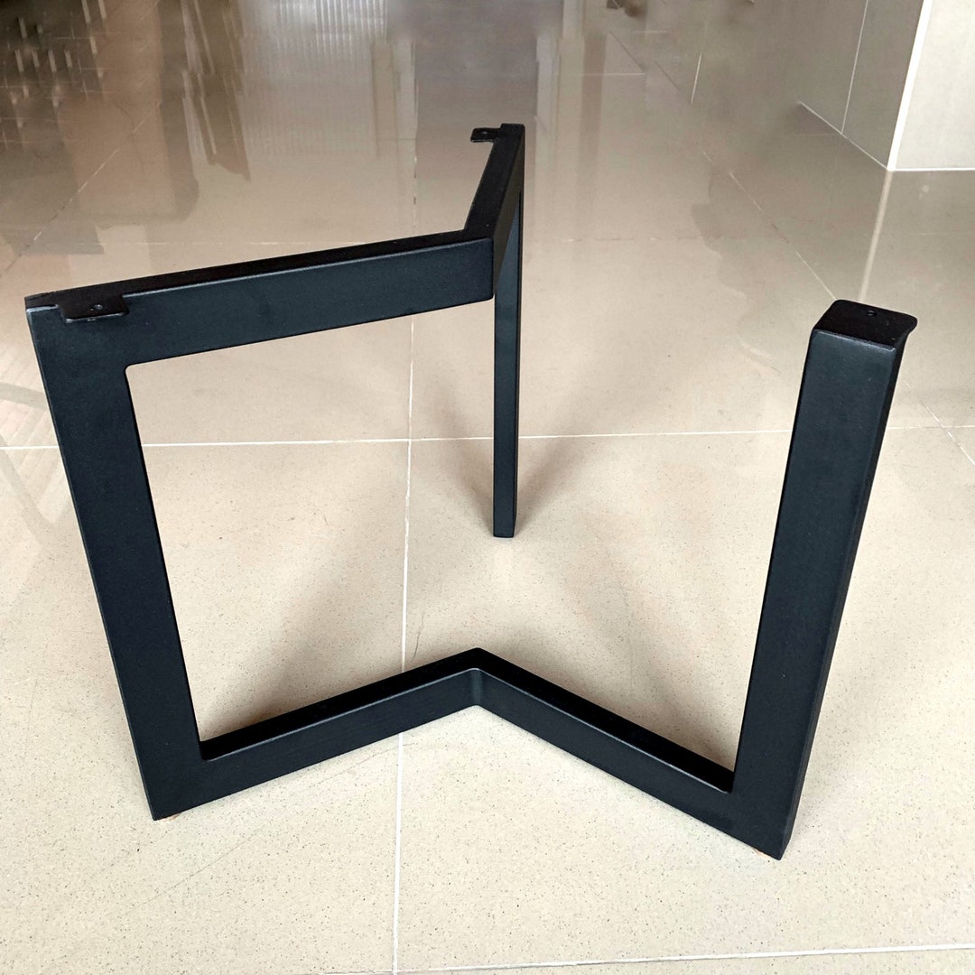 15" Coffee Table Base, Metal Table Legs, Full Frame Steel Table ...