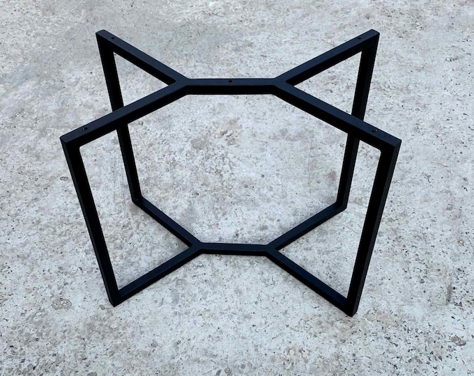 Base de mesa de centro de metal, patas de mesa de metal, base de mesa ...