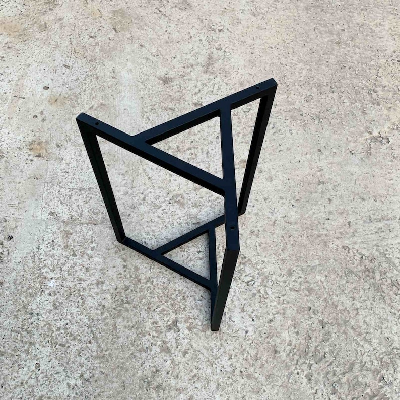 Metal Coffee Table Base Metal Table Legs Full Frame Metal - Etsy