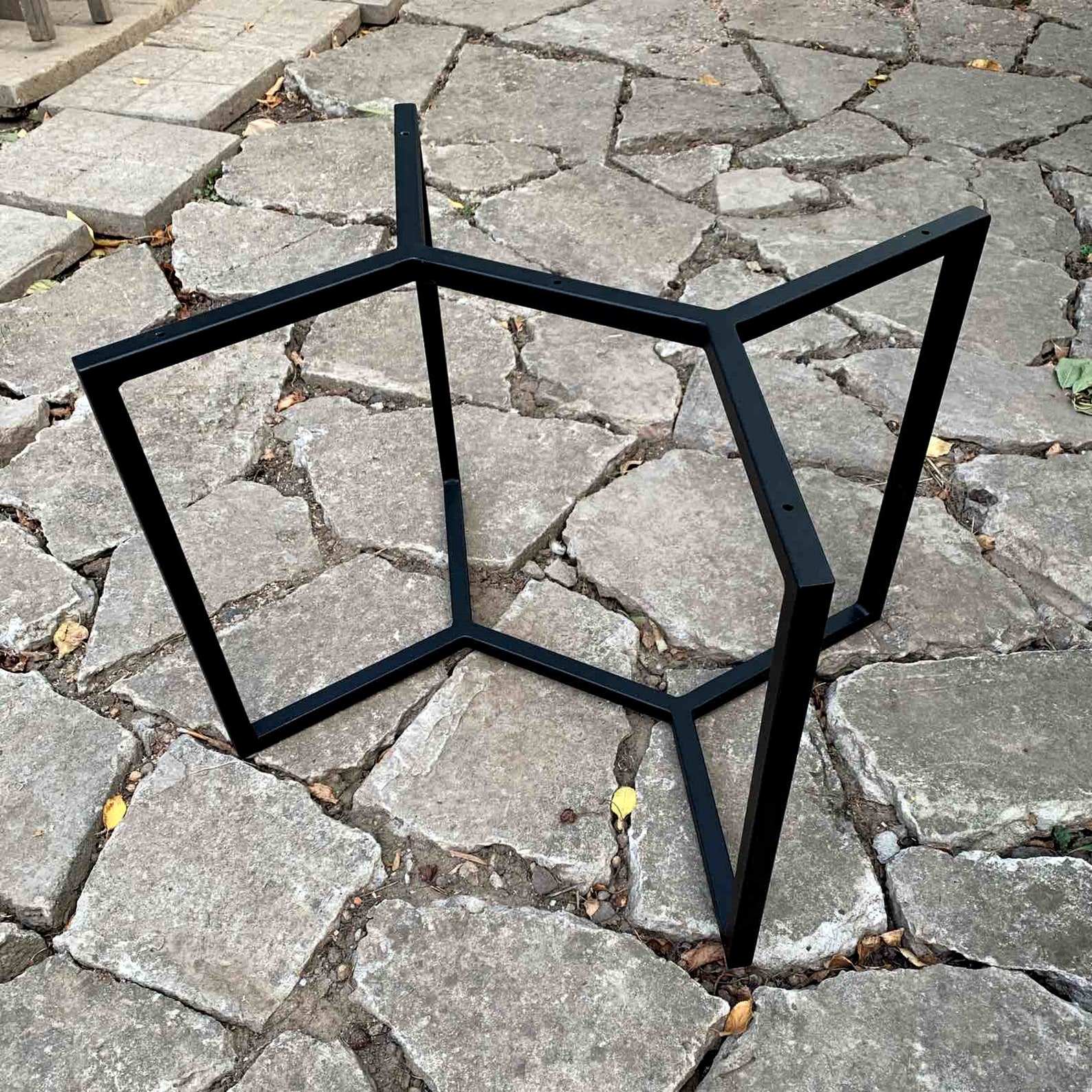 Metal Table Base Steel Table Frame Coffee Table Base Metal - Etsy