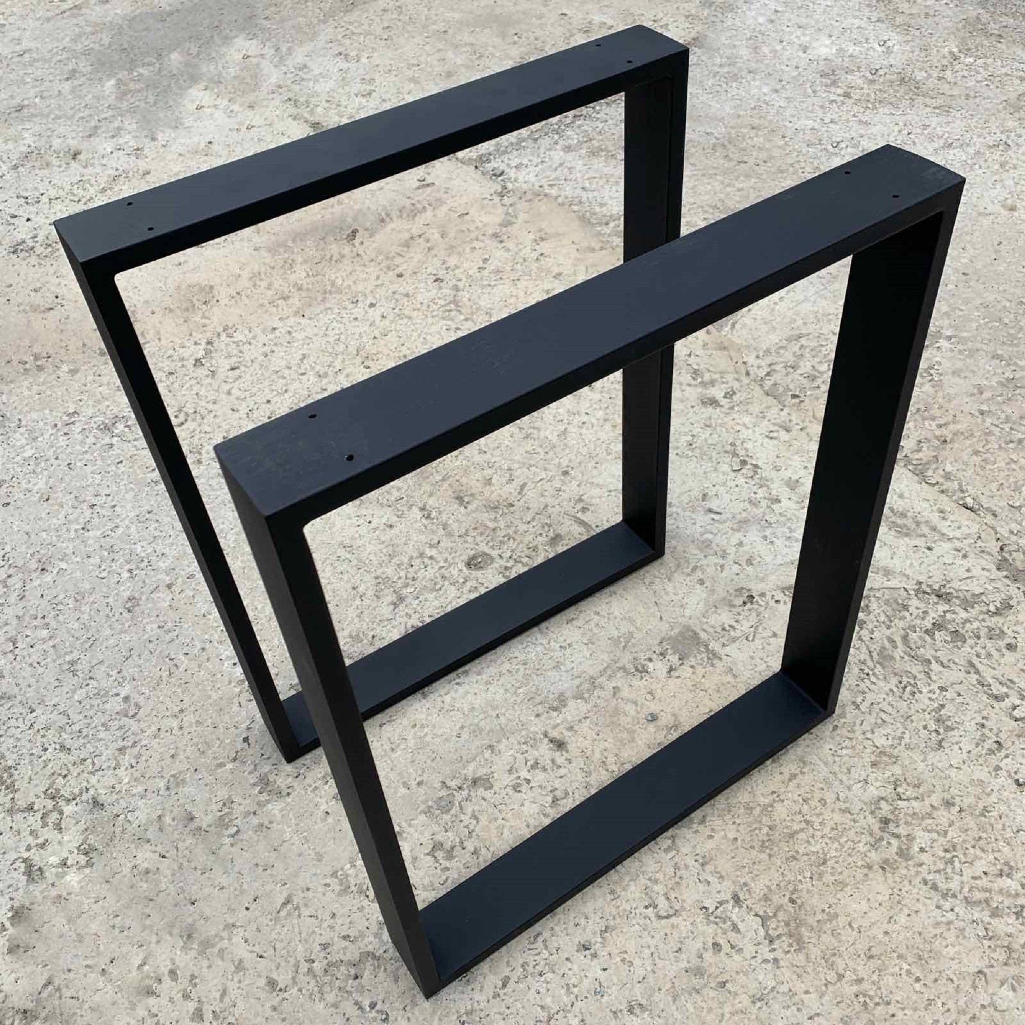 2 x Dinner Table Legs Computer Desk Leg Square Shape Table | Etsy