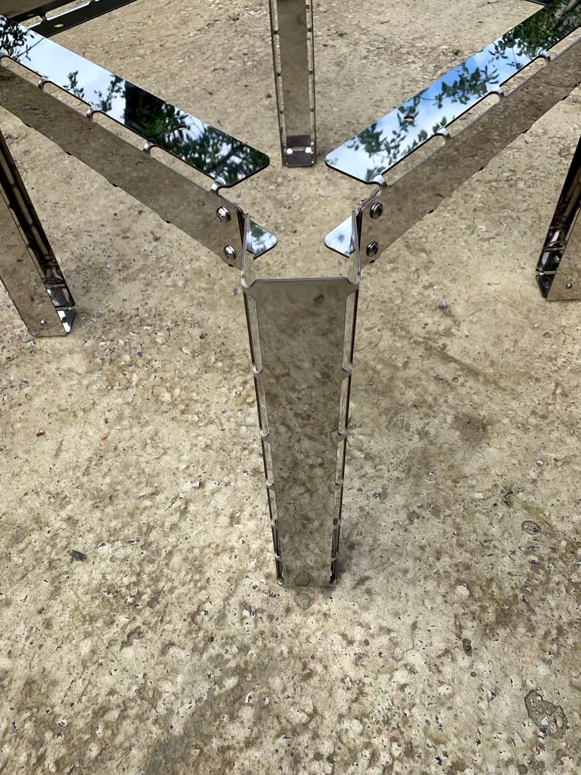 Metal Coffee Table Base Metal Table Legs Full Frame Metal | Etsy