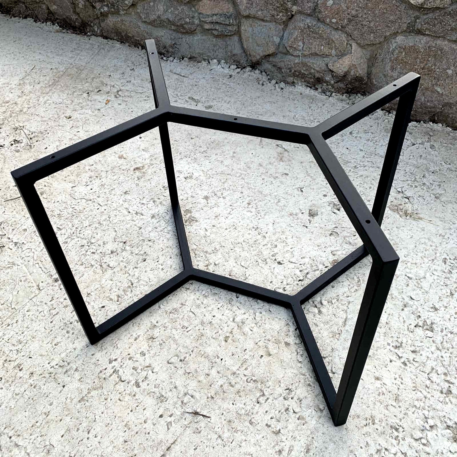 Metal Table Base Steel Table Frame Coffee Table Base Metal - Etsy