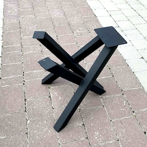Unique Metal Coffee Table Base, Metal Table Legs, Full Frame Metal Table Base, Steel Table Frame ...