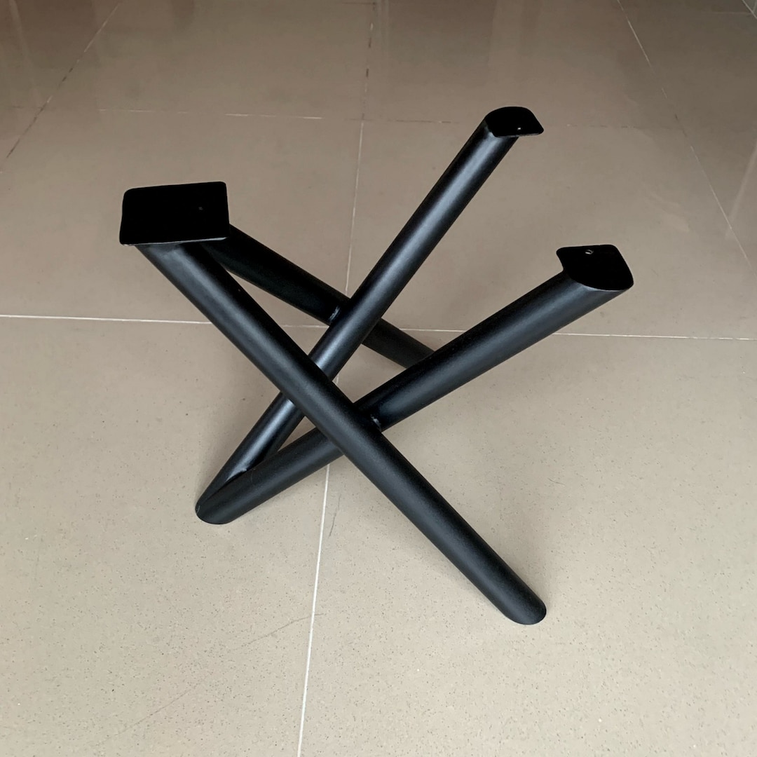 Unique Metal Coffee Table Base, Metal Table Legs, Full Frame Metal ...