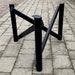 Unique Metal Coffee Table Base, Metal Table Legs, Full Frame Metal ...