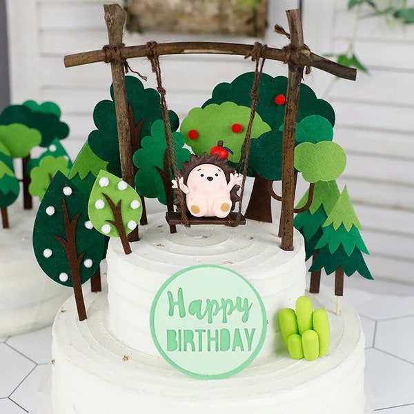 Swing Cake Topper - Etsy