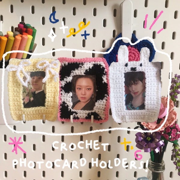 Crochet Photocard Holder - Etsy