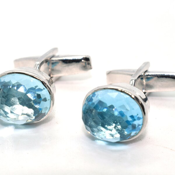 Gemstone Cufflinks - Etsy