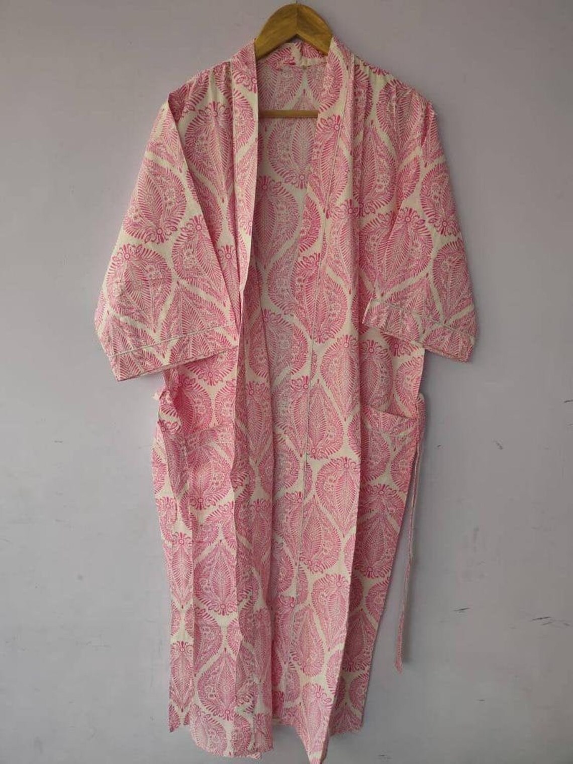 100% Cotton Kimono Robes Pure Cotton Kimono Cotton Kimono | Etsy