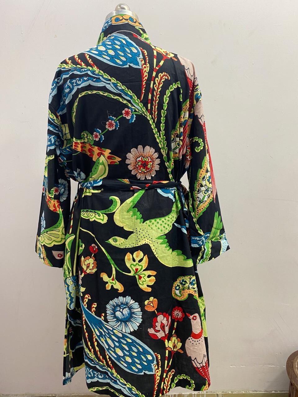 100% Cotton Kimono Robes Pure Cotton Kimono Cotton Kimono - Etsy