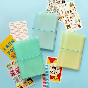 Sticker Storage Album | Postcard Collection Binder | Sticker Storage ...