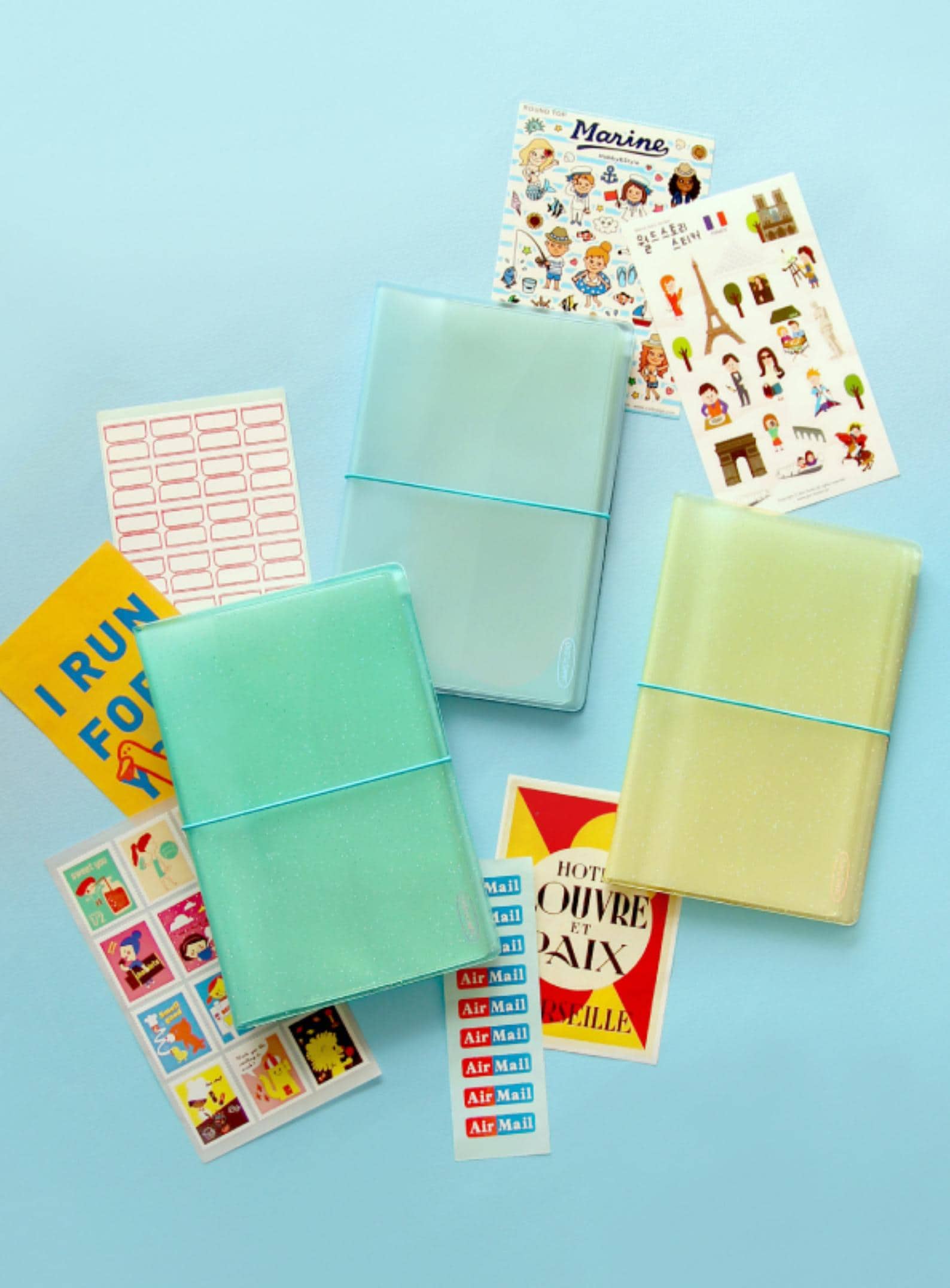 Sticker Storage Album | Postcard Collection Binder | Sticker Storage ...