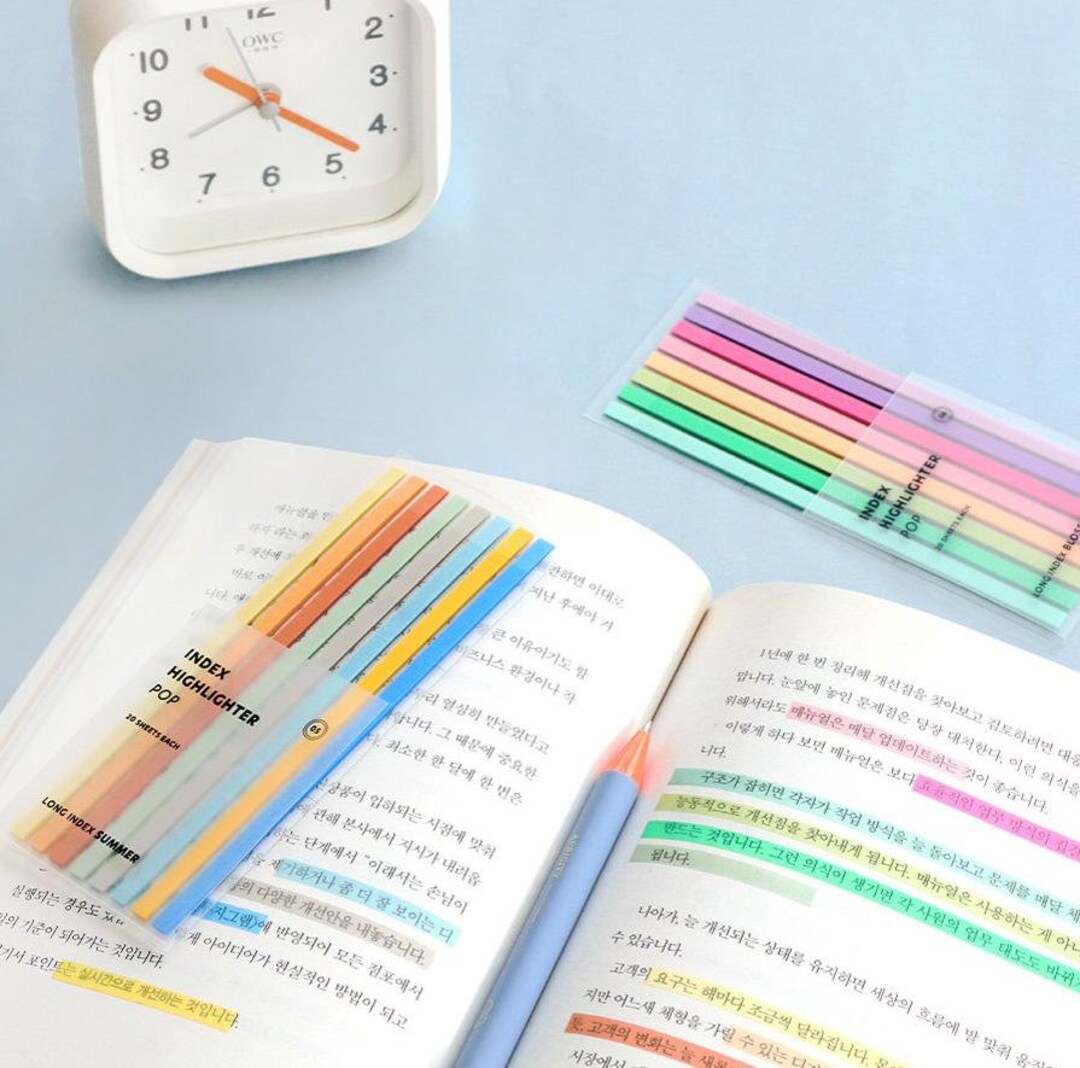 Deco Stickers | Deco Planner Sticker | Self Adhesive Highlighter Strip ...