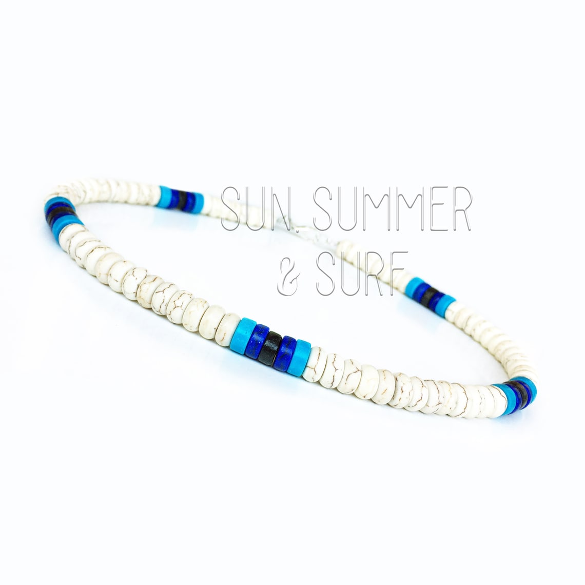 Surf Necklace Mens Necklace Surfer Style Necklace Beach - Etsy