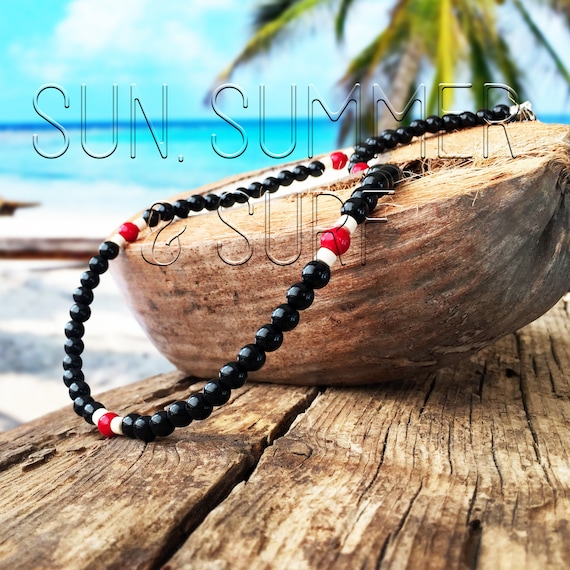 Surf Necklace Necklace for Men Surfer Style Necklace | Etsy