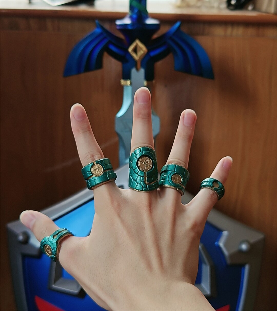 The Legend of Zelda, the Ring,ultrahand Rings,cosplay,zelda Ring,video ...