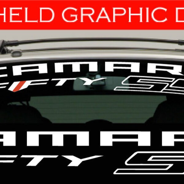 Camaro Windshield Banner - Etsy