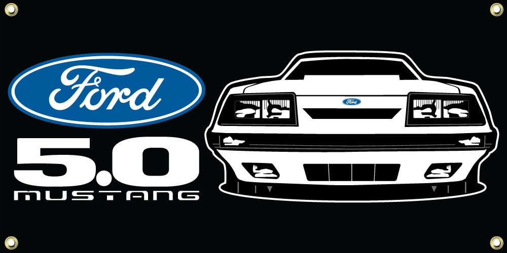 Fox Body Ford Mustang Logo
