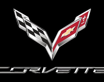 C7 Corvette Banner | Etsy